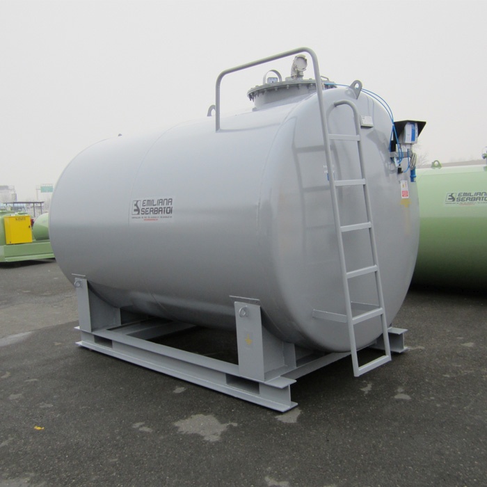 Palletized steel tank, capacity 10 cm - Customized Projects